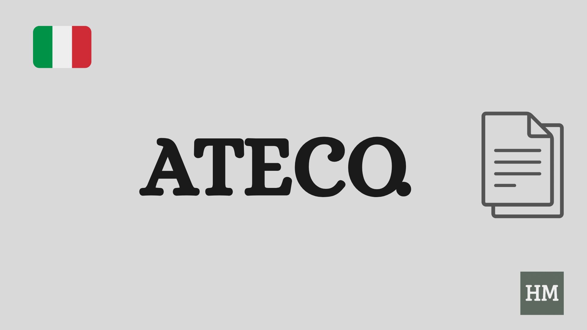 What is Codice ATECO in Italy: What Foreigners Need to Know ...