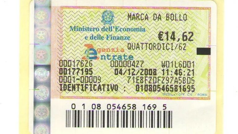 Marca da Bollo in Italy: Complete 2026 Guide to Fees & Stamps